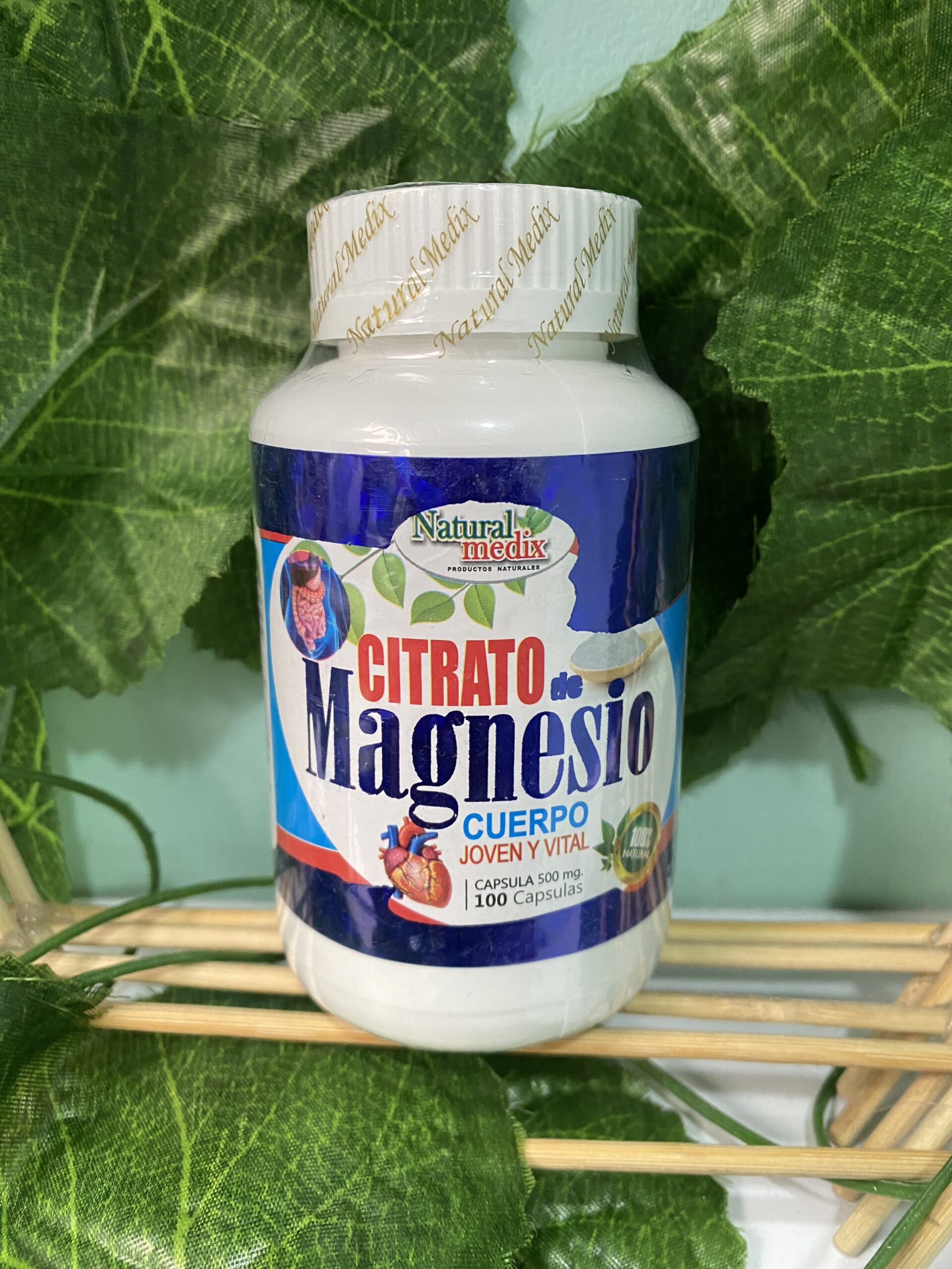 CITRATO DE MAGNESIO NATURAL MEDIX - Jardín Encantado