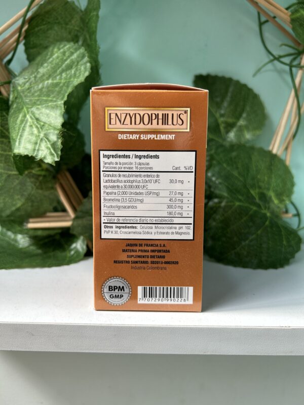 Enzydophilus 50cap - Jardín Encantado