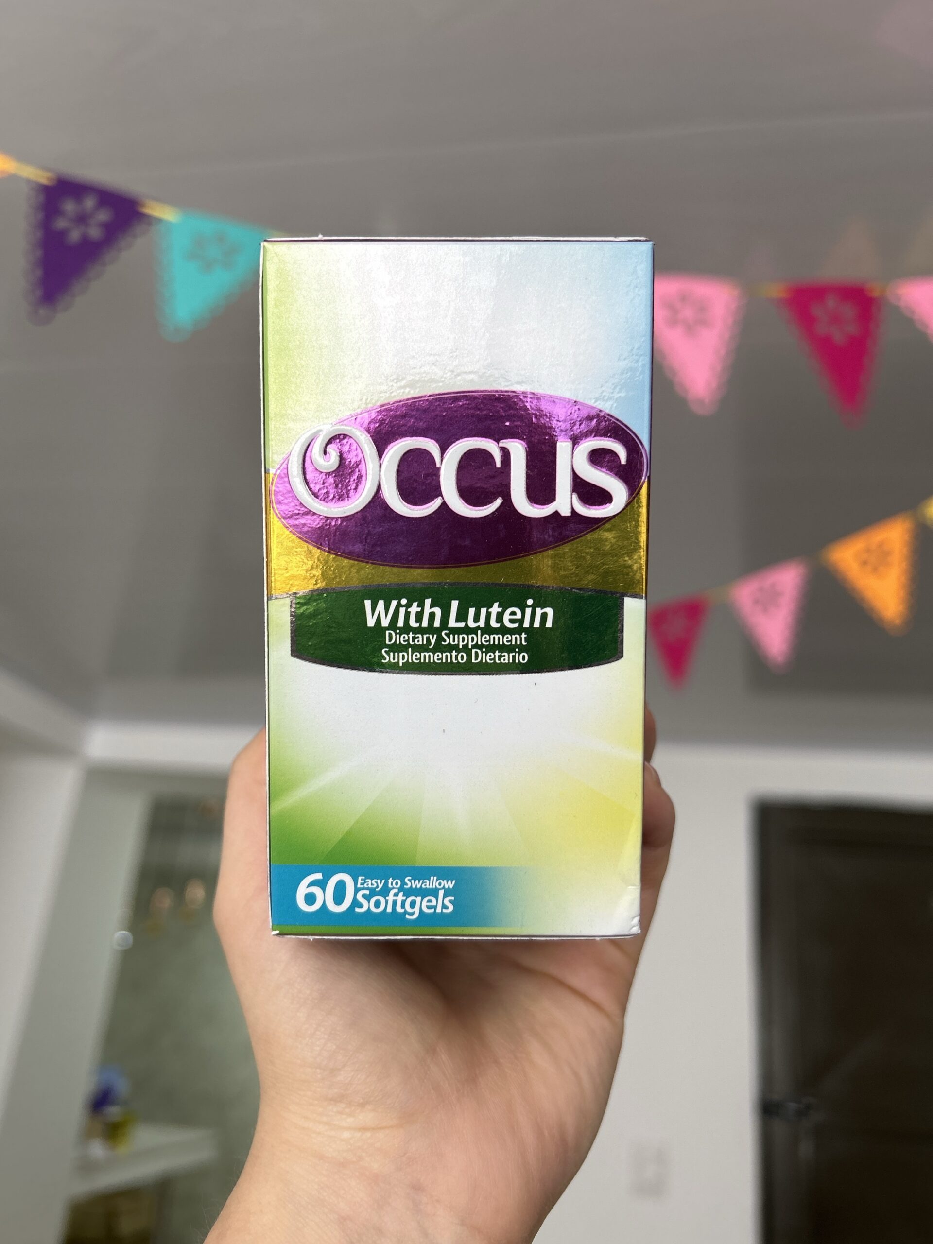 OCCUS (vitamina para ojos) HEALTHY AMERICA - Jardín Encantado