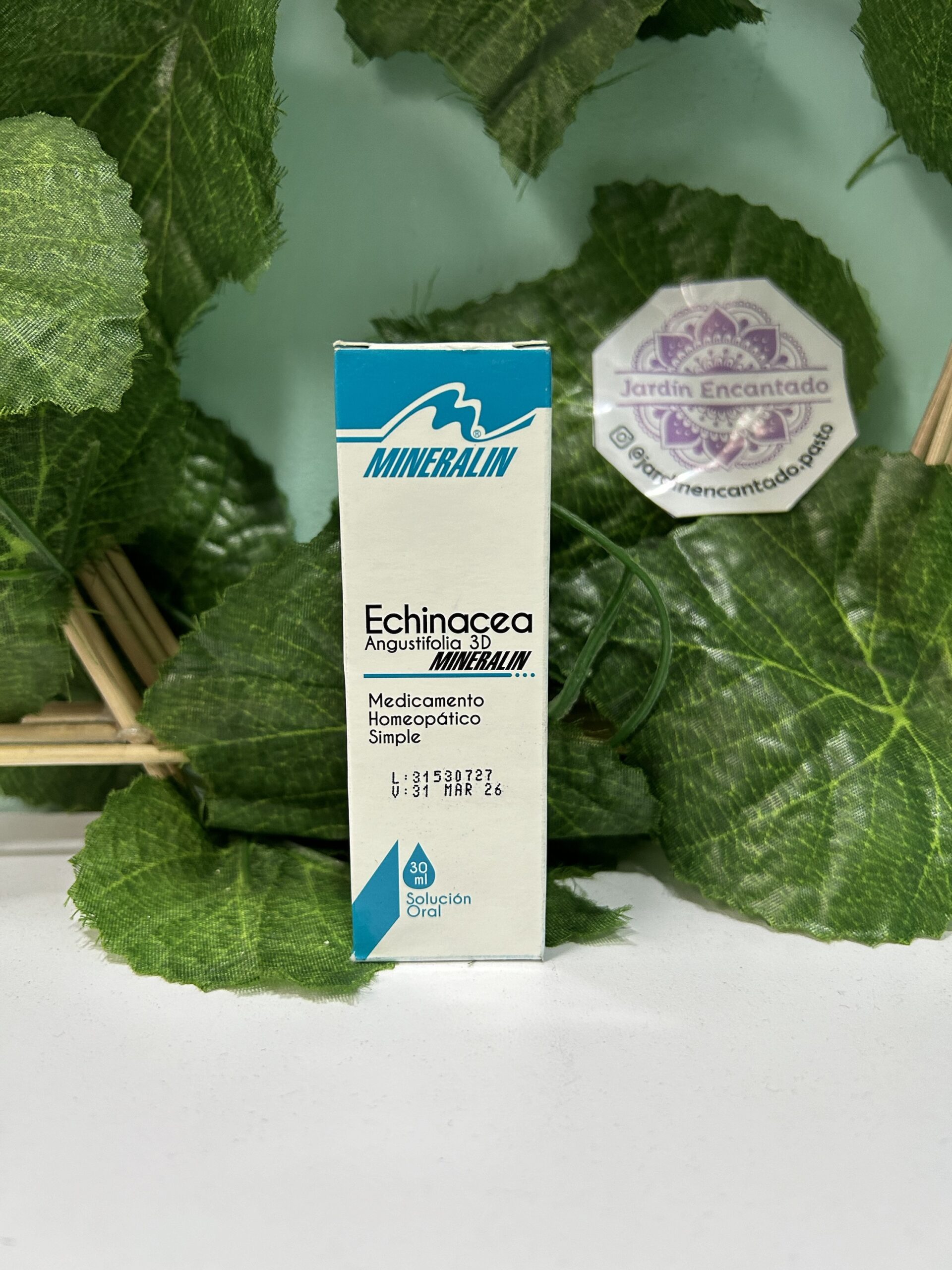 ESENCIA MINERAL ECHINACEA LIQUIDA MINERALIN - Jardín Encantado