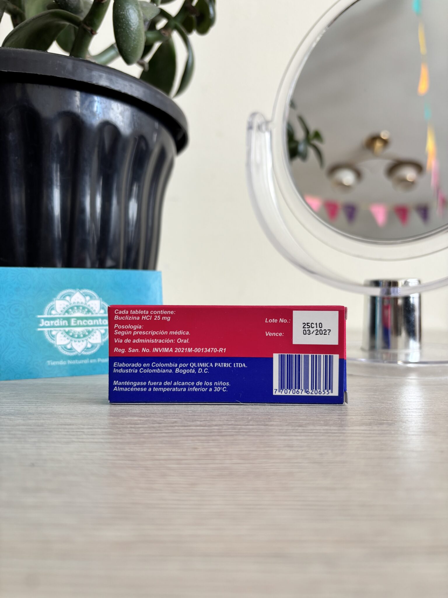 TRIANOREXIL BUCLIZINA 25 MG - Jardín Encantado